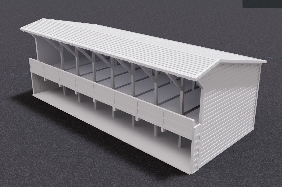 Lumber Yard & Storage Shed - N Scale Digital Download – 3DModelShop