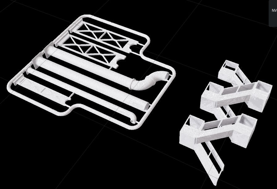 Steel Mill Blower House - N Scale Digital Download – 3DModelShop